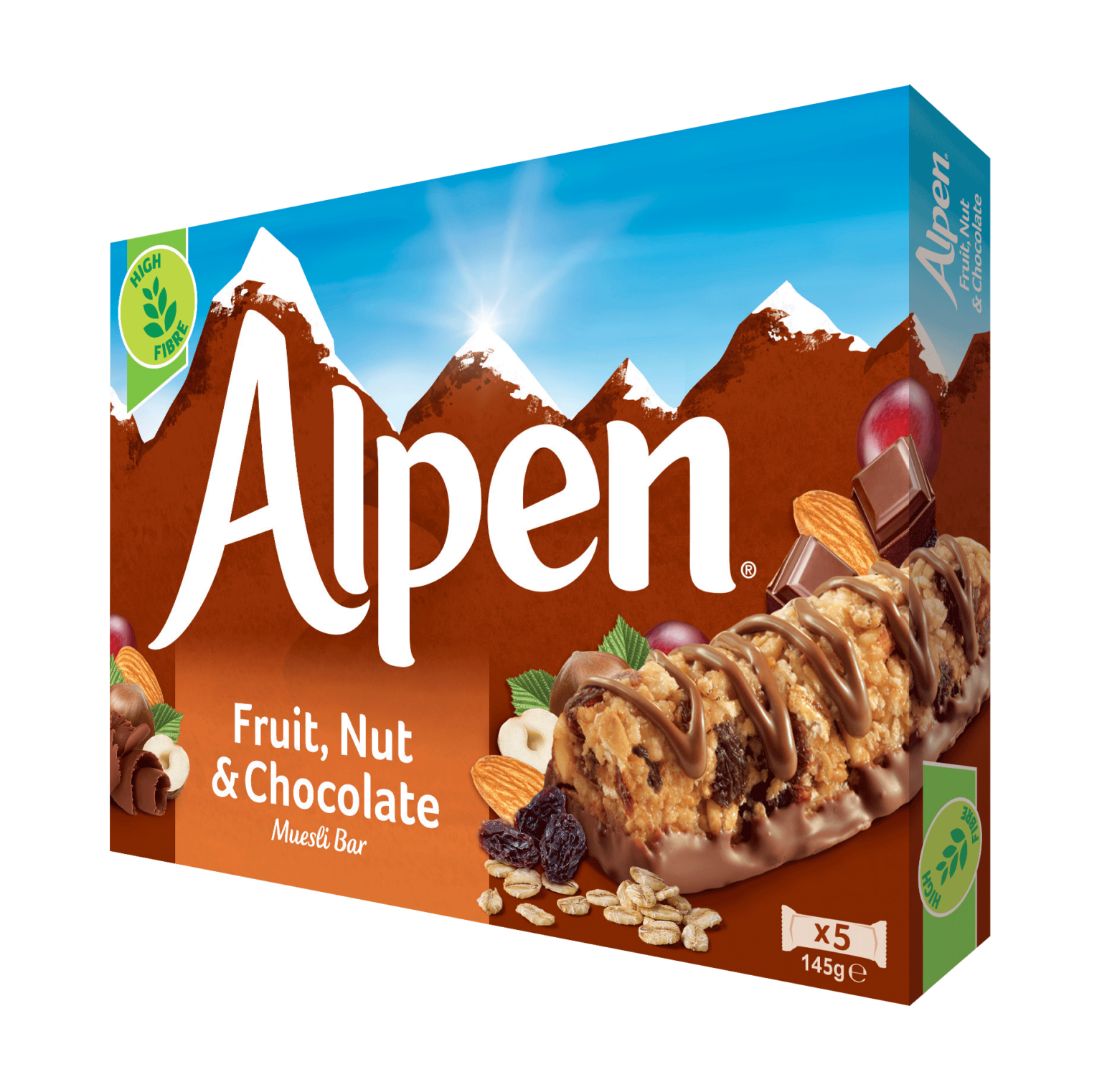 Alpen Bars – Fruit, Nut & Chocolate